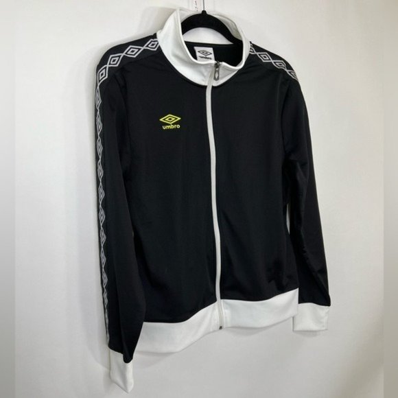 Umbro | Jackets & Coats | Umbro Double Diamond Track Jacket Black Women ...